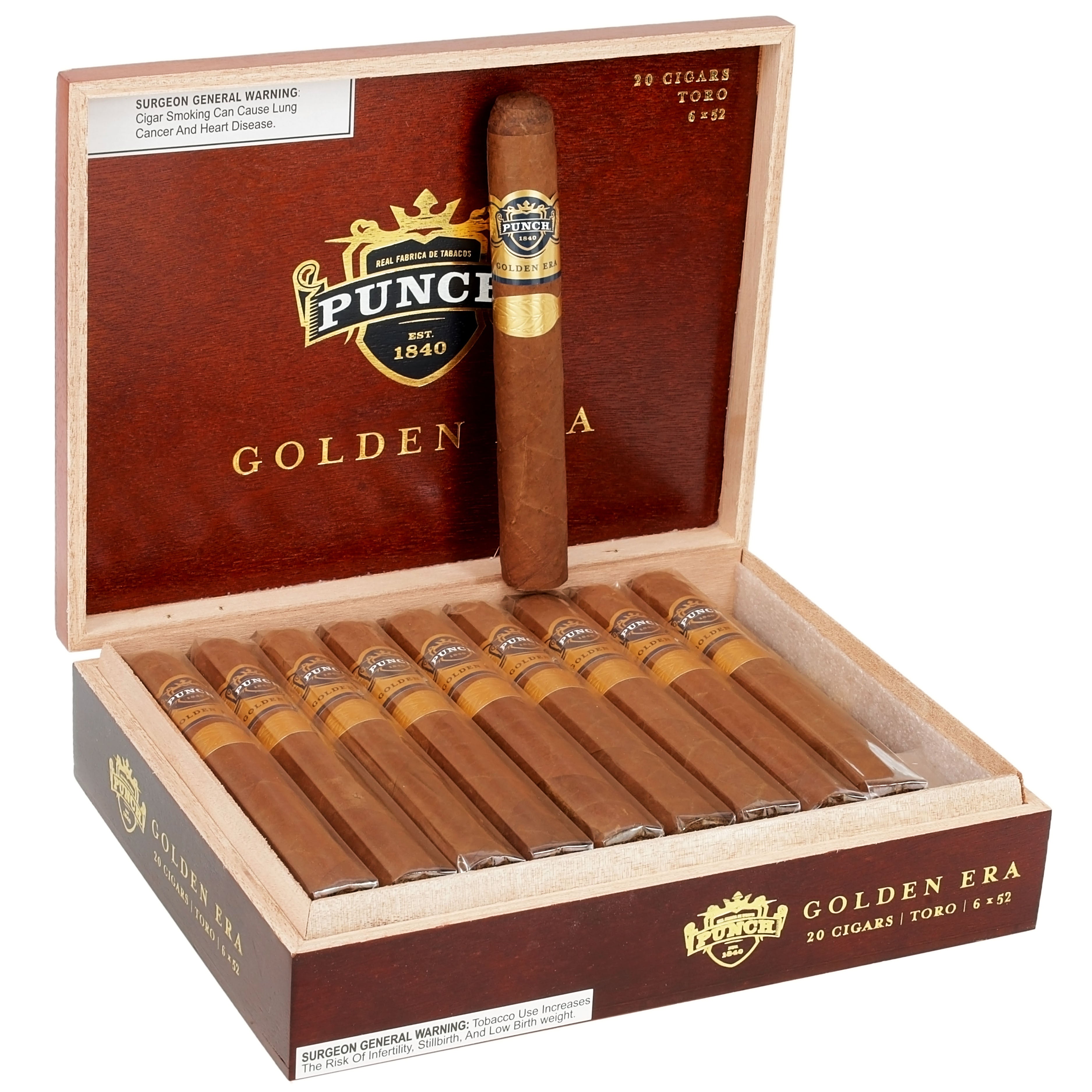 General cigar co. Punch Golden Era Toro Box | Old Havana Cigar Company