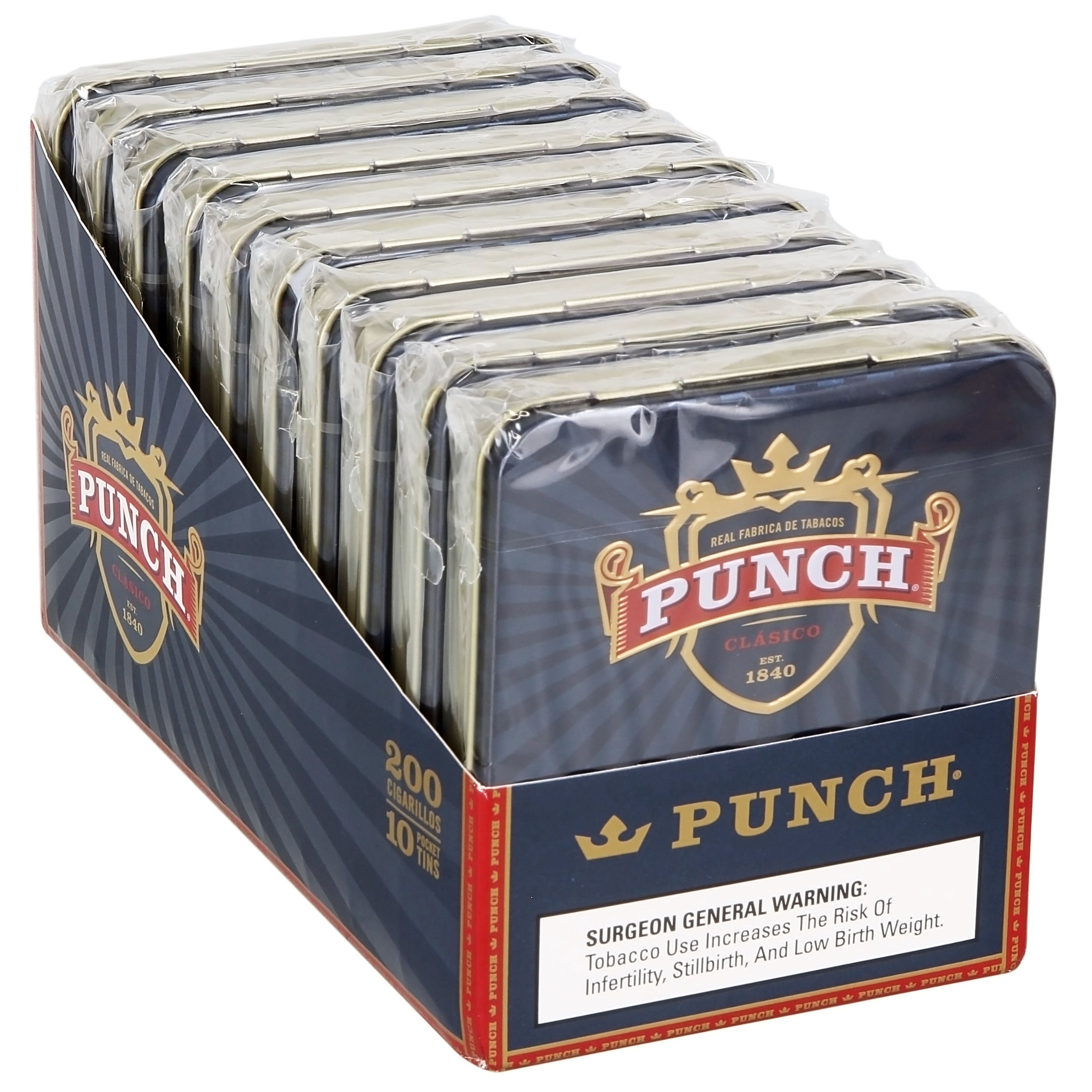 General cigar co. Punch Classic English market selection cigarillos ...
