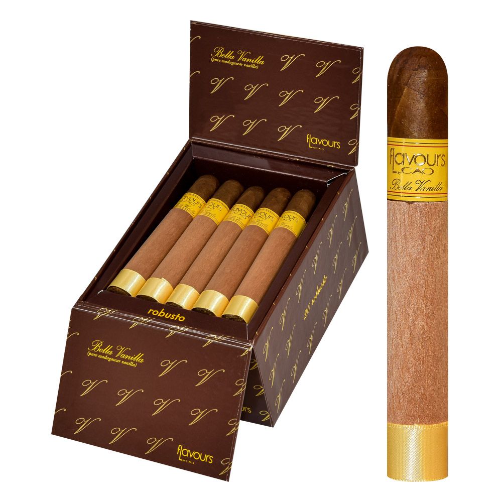 General cigar co. CAO Flavors Bella Vanilla Robusto Box | Old Havana ...